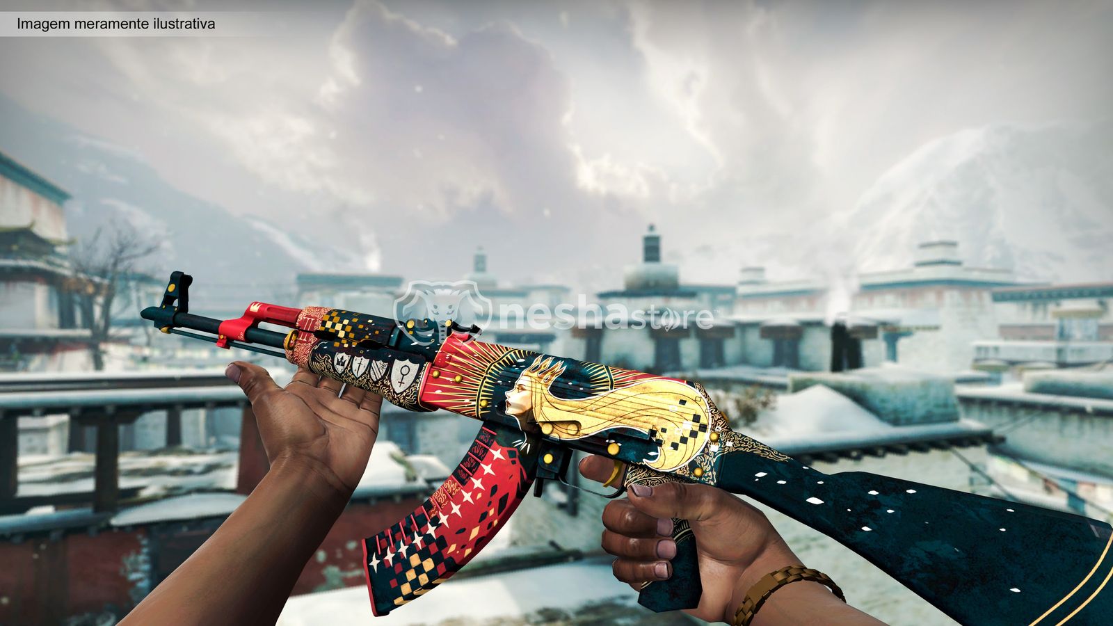 AK-47 | Imperatriz (Pouco Usada)