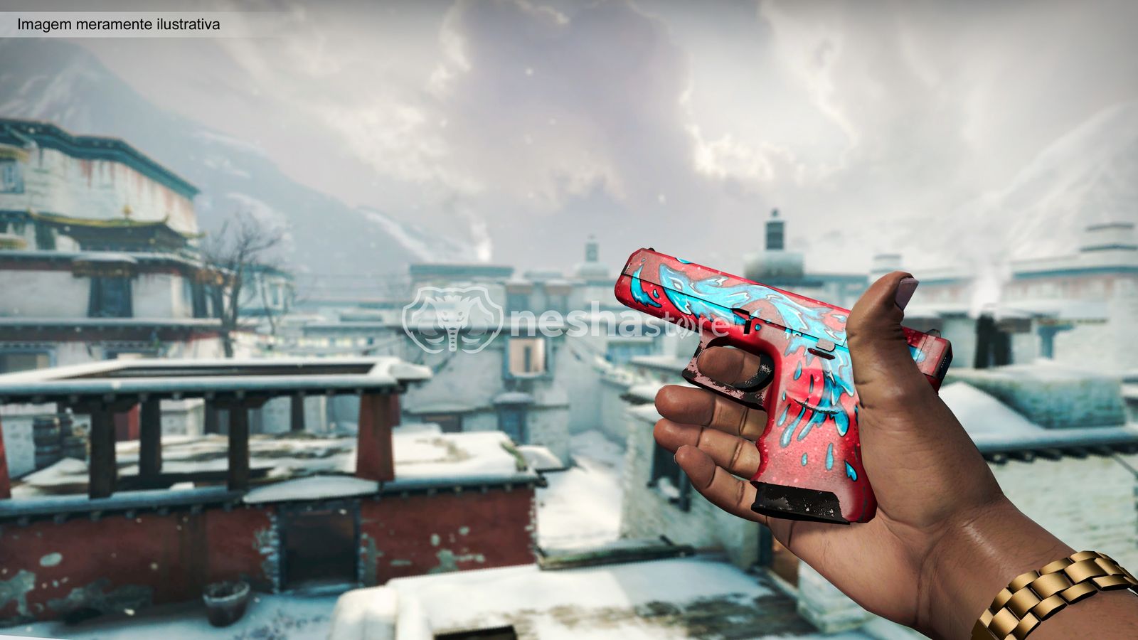 Glock-18 | Elemental de Água (Testada em Campo)