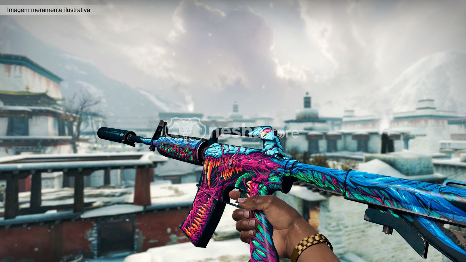 M4A1-S | Hiper Fera (Testada em Campo)