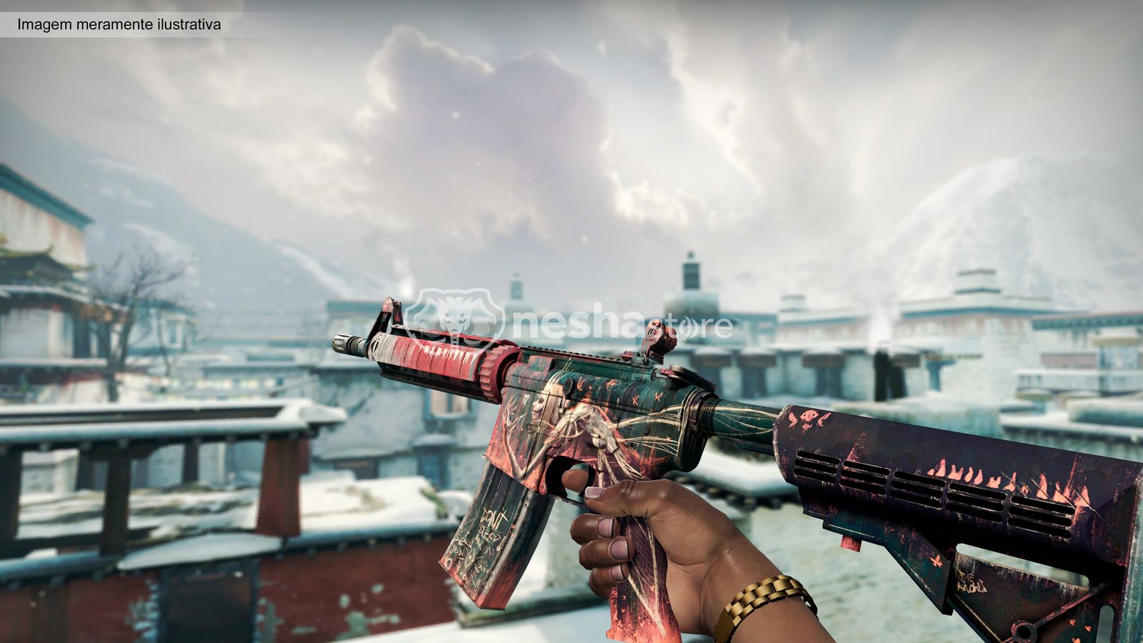 M4A4 | Fada dos Dentes (Testada em Campo)