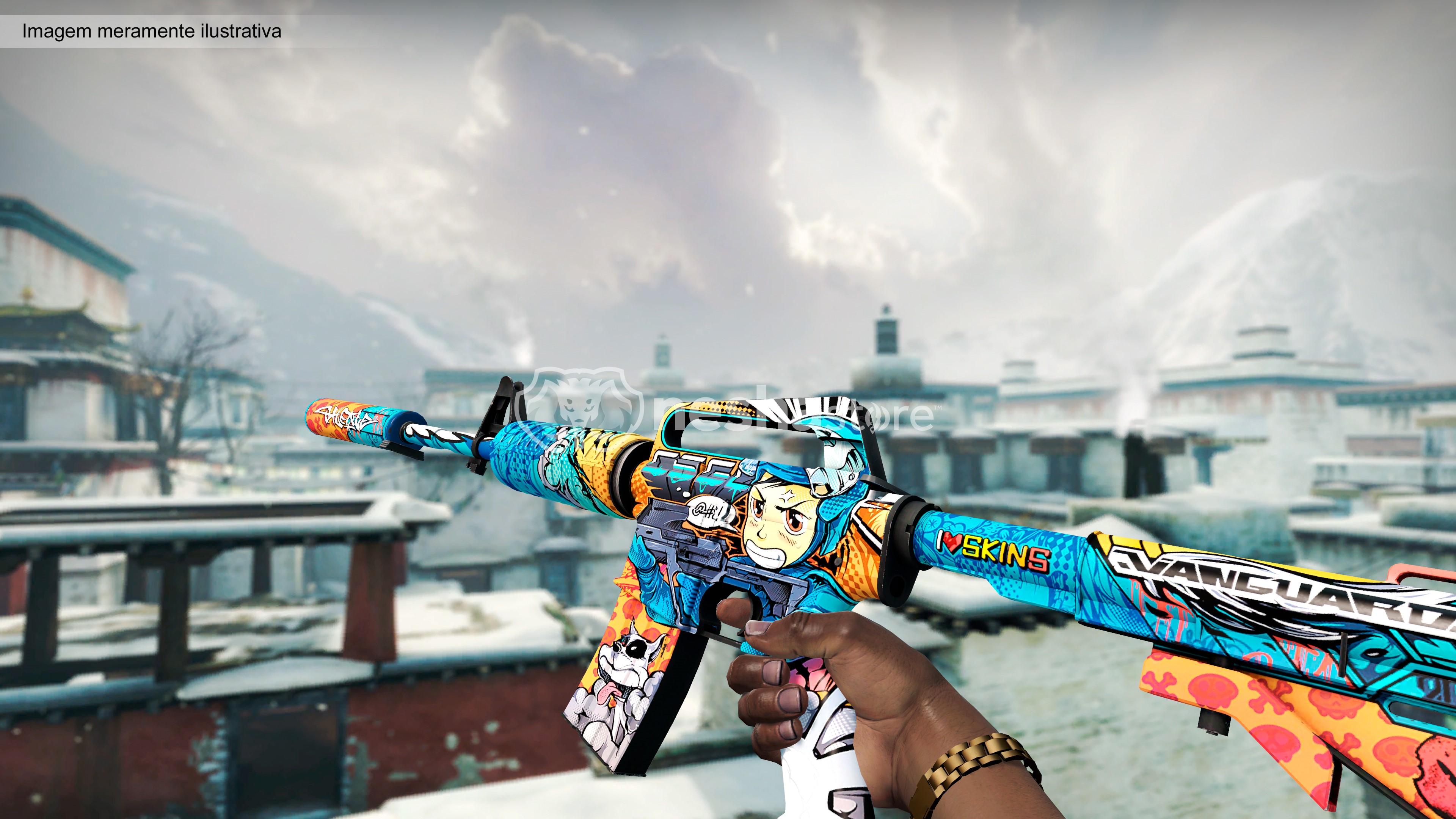 M4A1-S | Jogador Nº 2 (Pouco Usada)