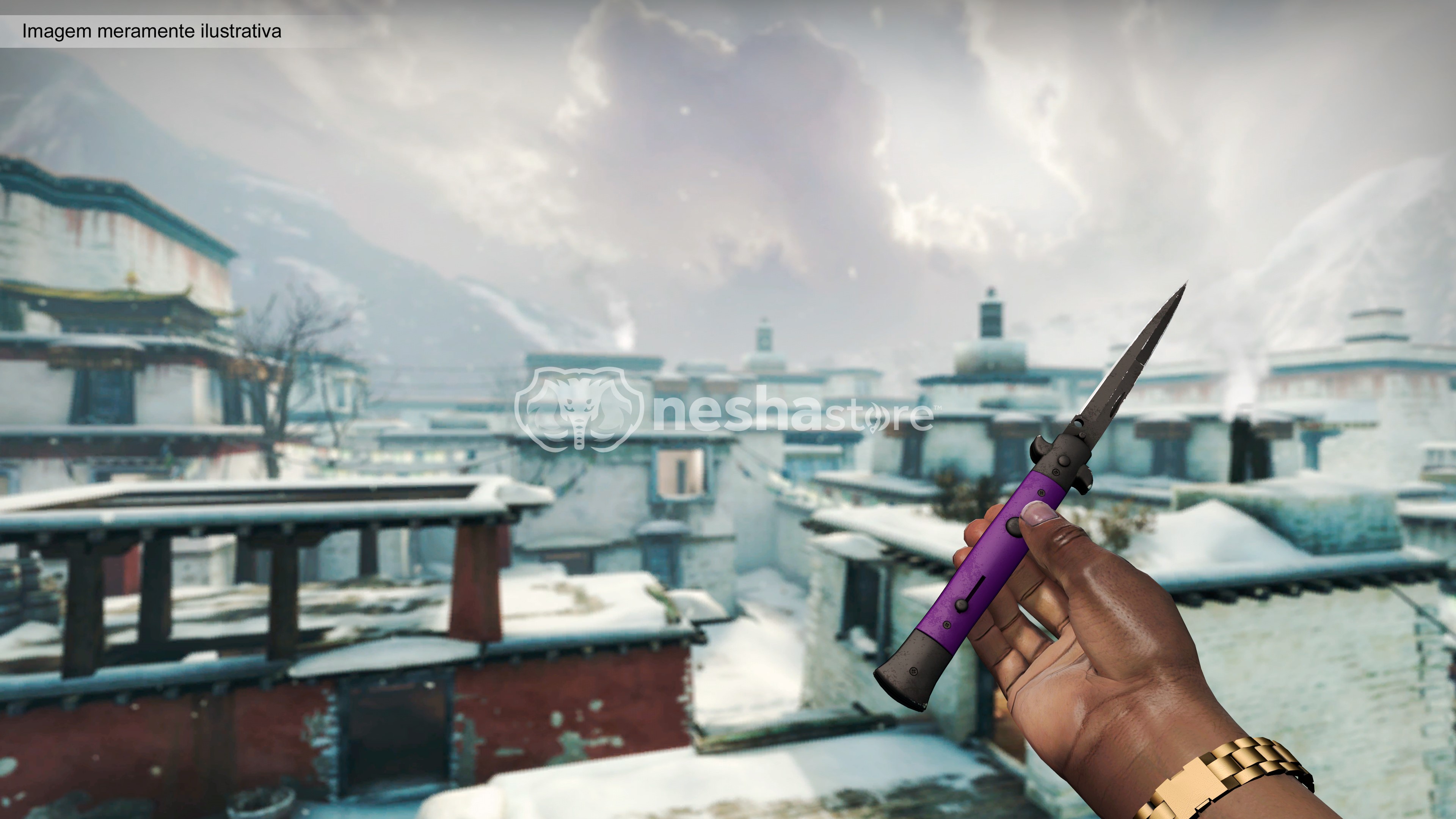 Faca Stiletto (★) | Ultravioleta (Testada em Campo)