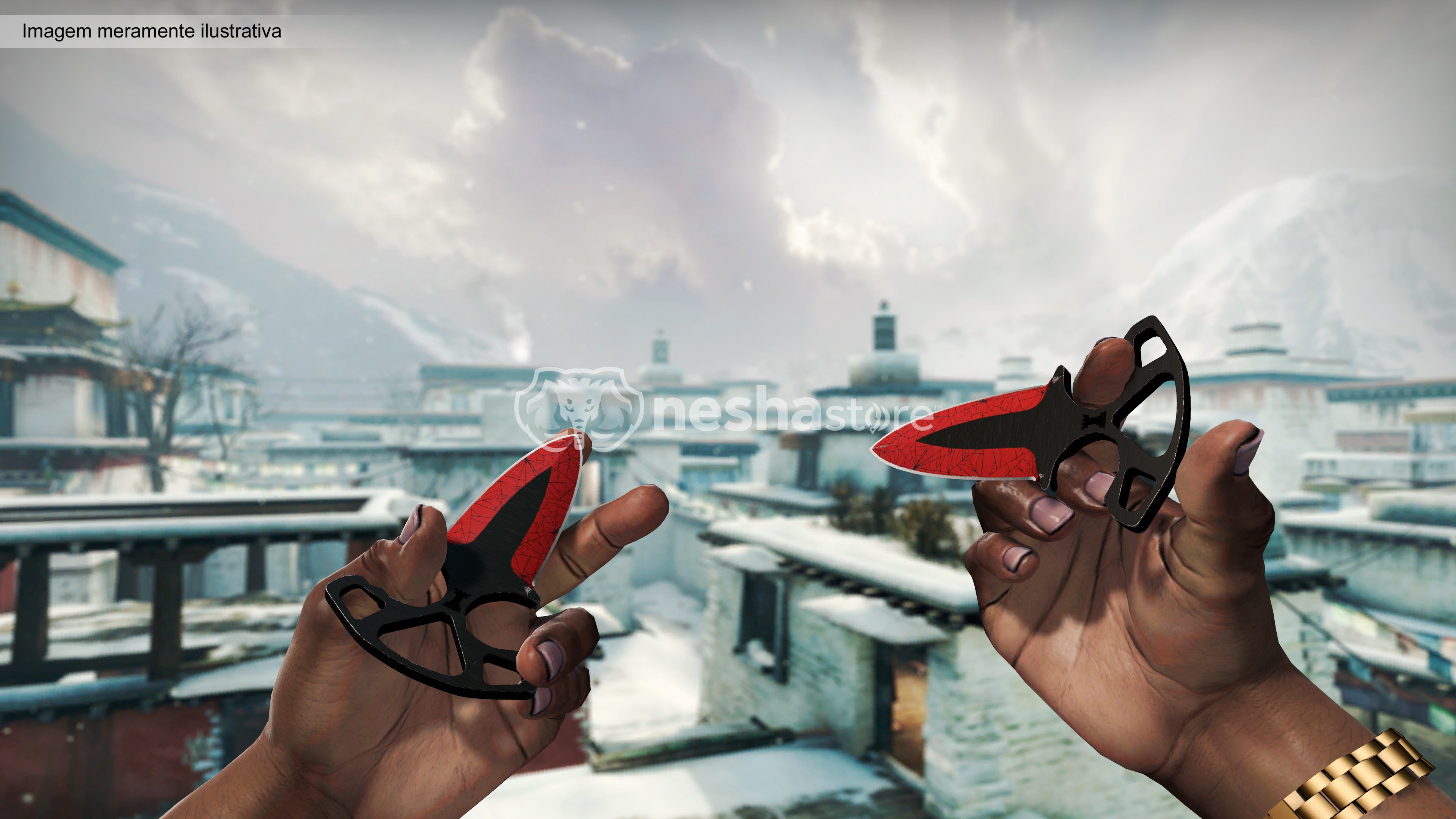 Adagas Sombrias (★) | Teia Rubra (Testada em Campo)