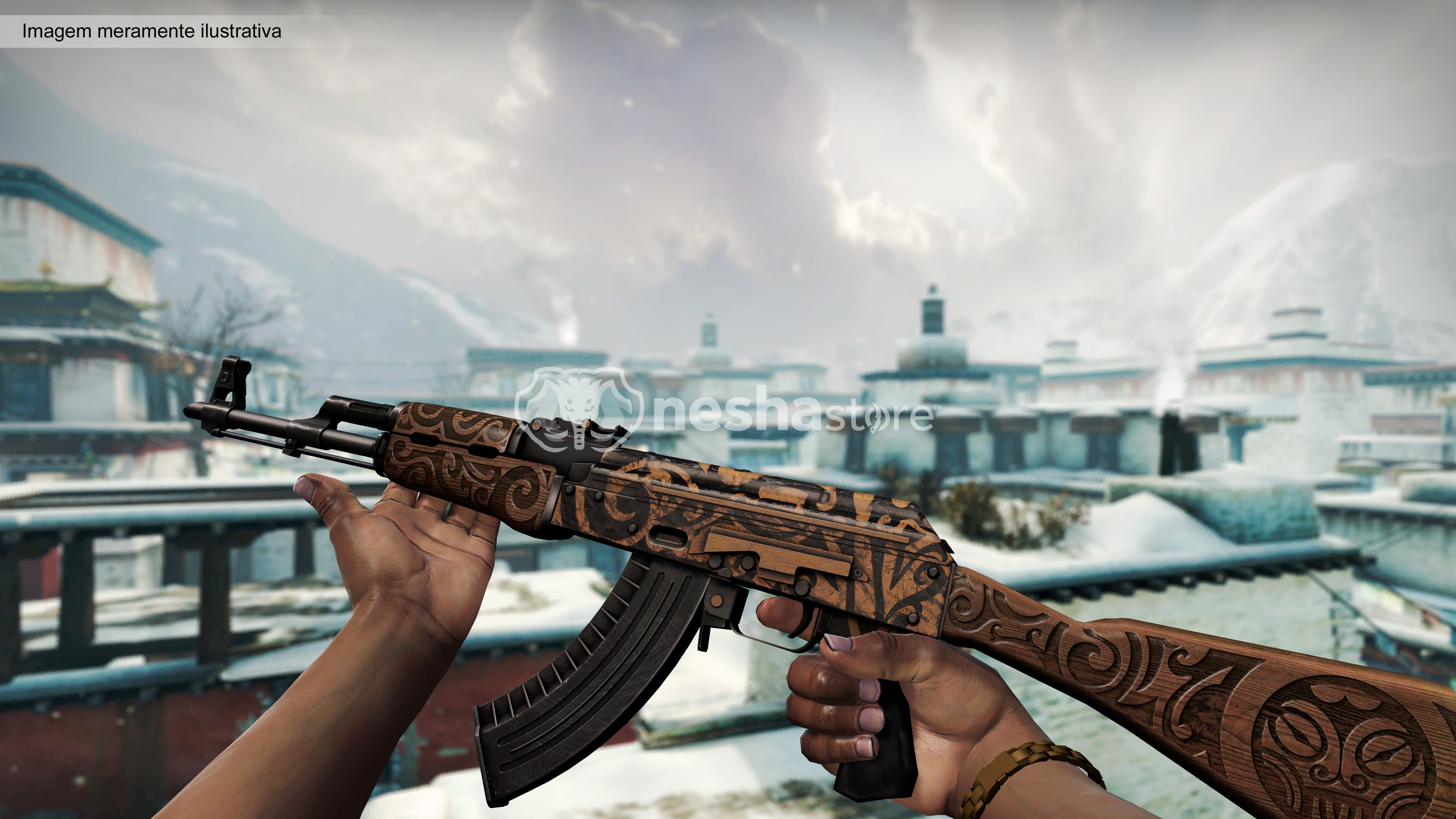 AK-47 | Inexplorada (Nova de Fábrica)