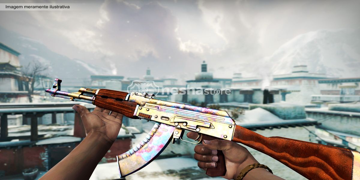 AK-47 (StatTrak™) | Aquecimento de Aço (Bem Desgastada)