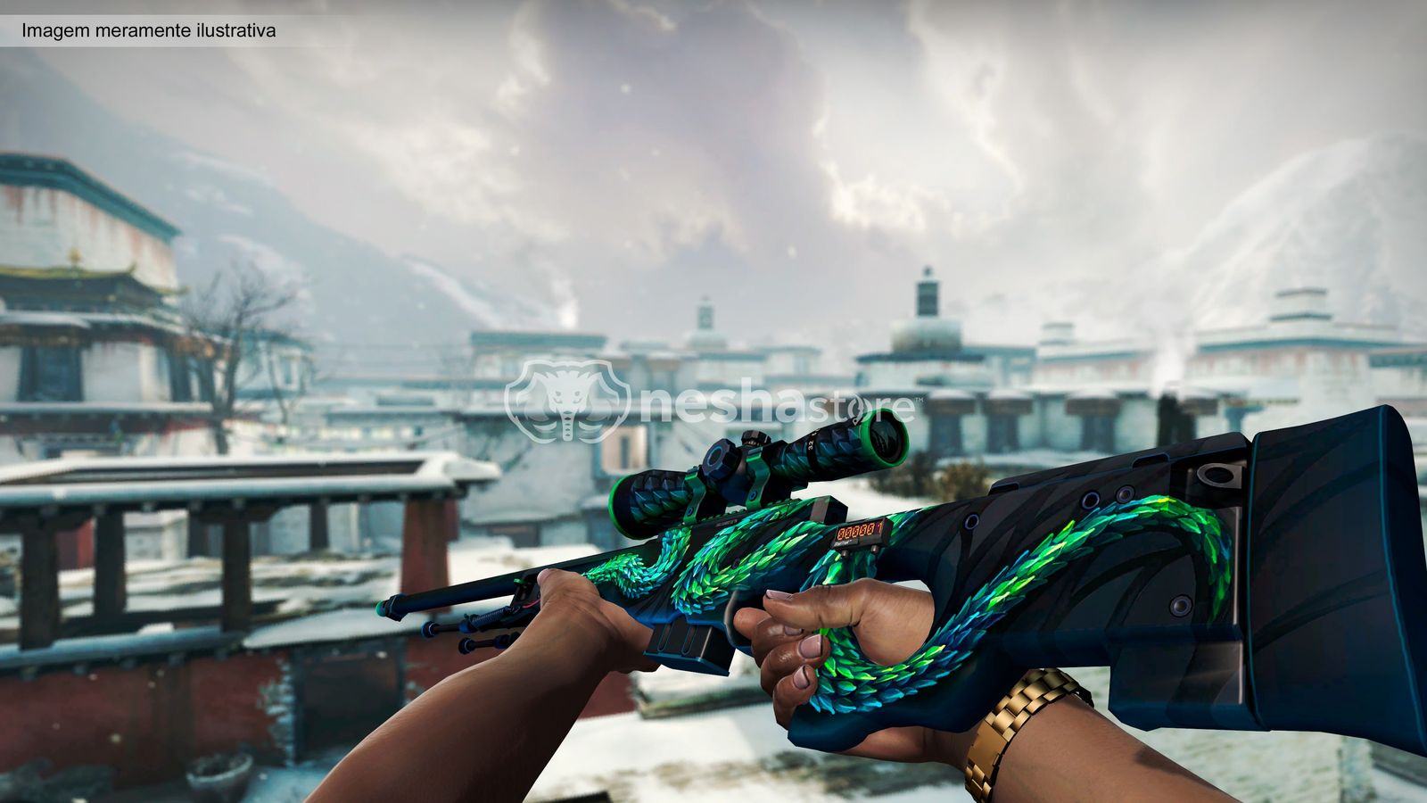 AWP (StatTrak™) | Atheris (Nova de Fábrica)