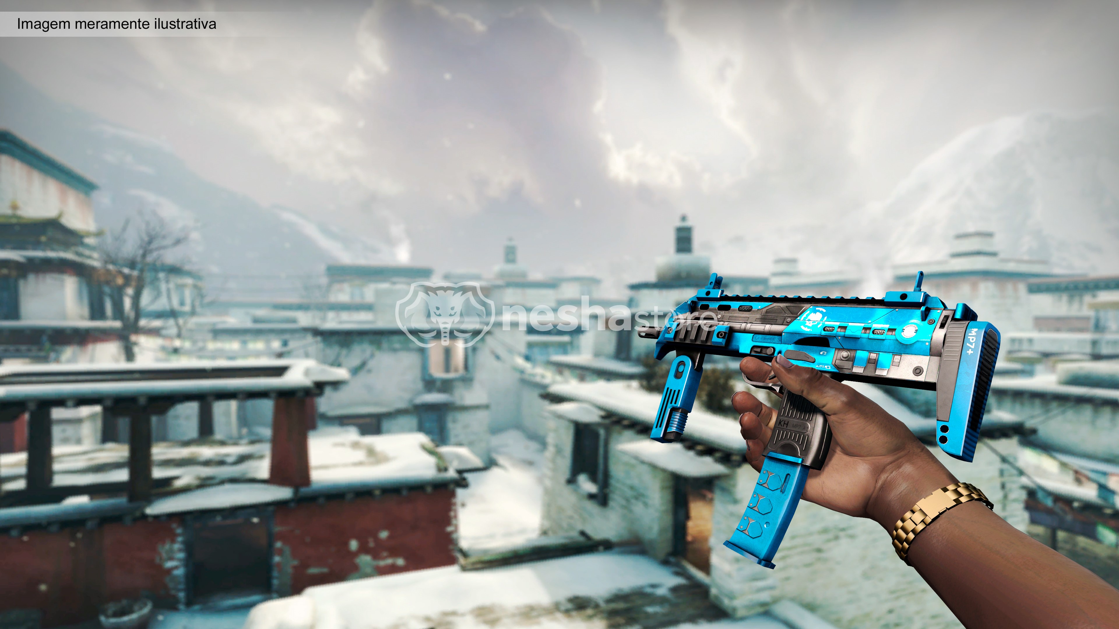 MP7 | Cirrus (Nova de Fábrica)