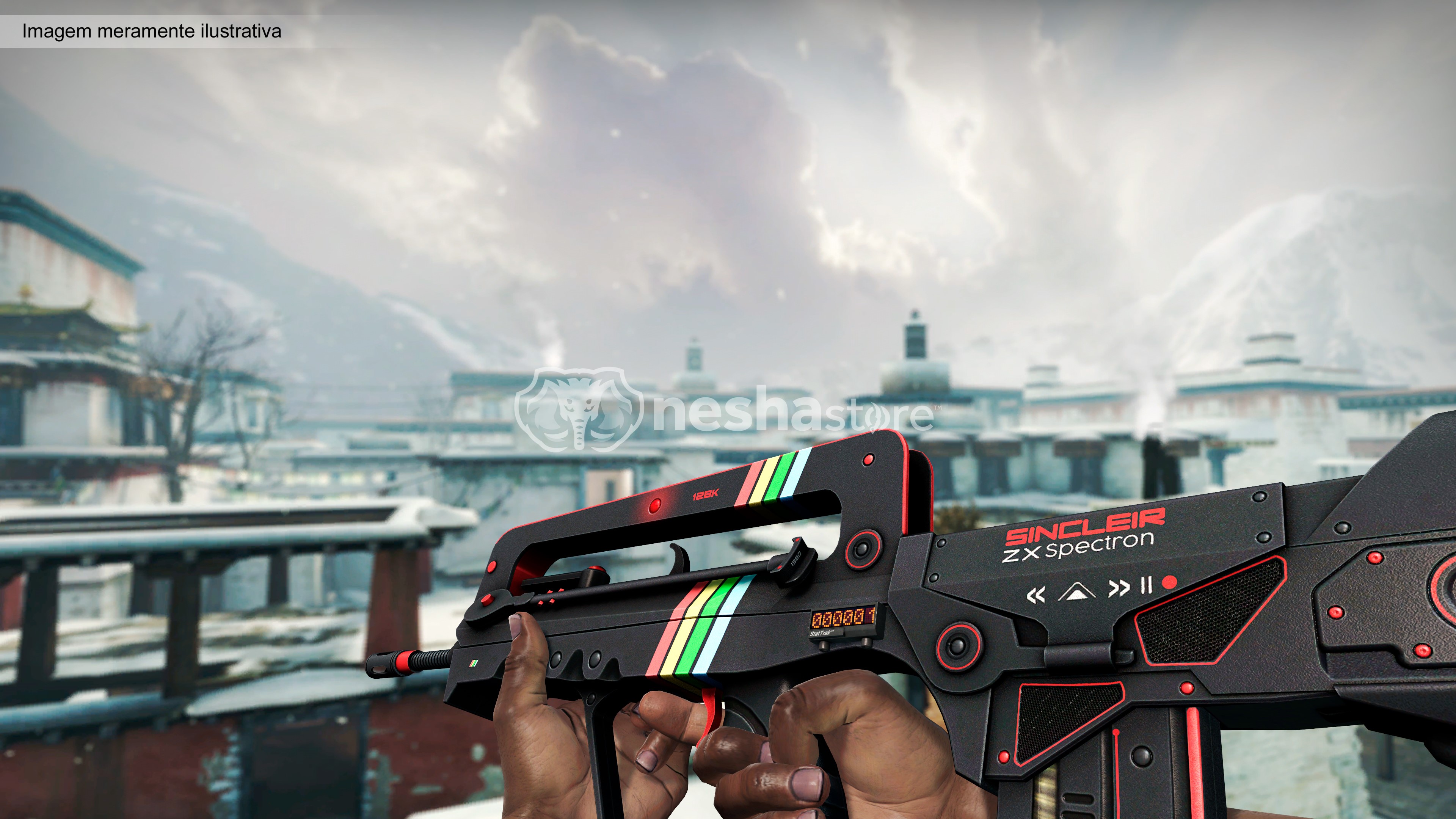 FAMAS (StatTrak™) | ZX Espectro (Testada em Campo)