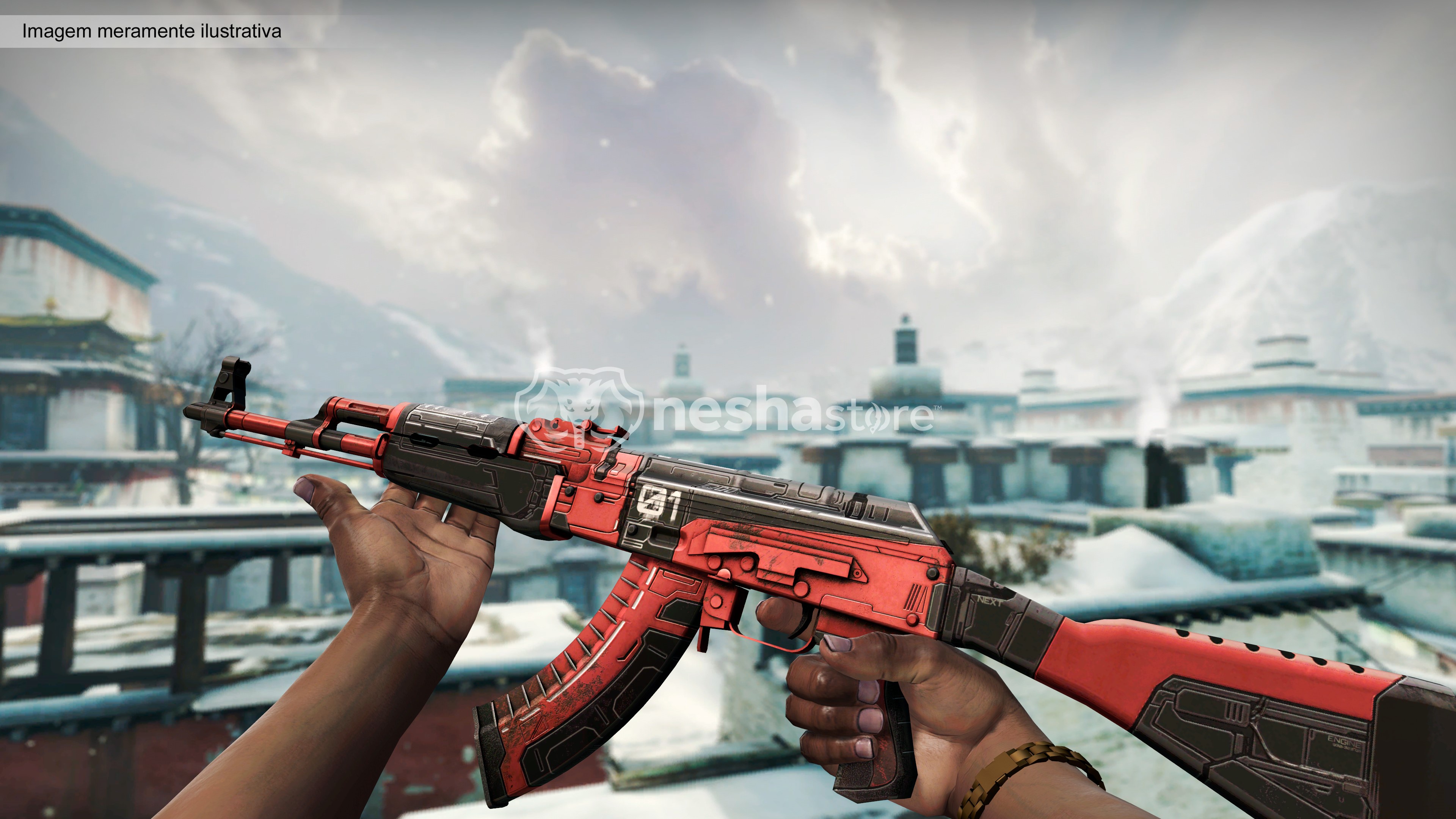 AK-47 | Órbita Mk01 (Nova de Fábrica)