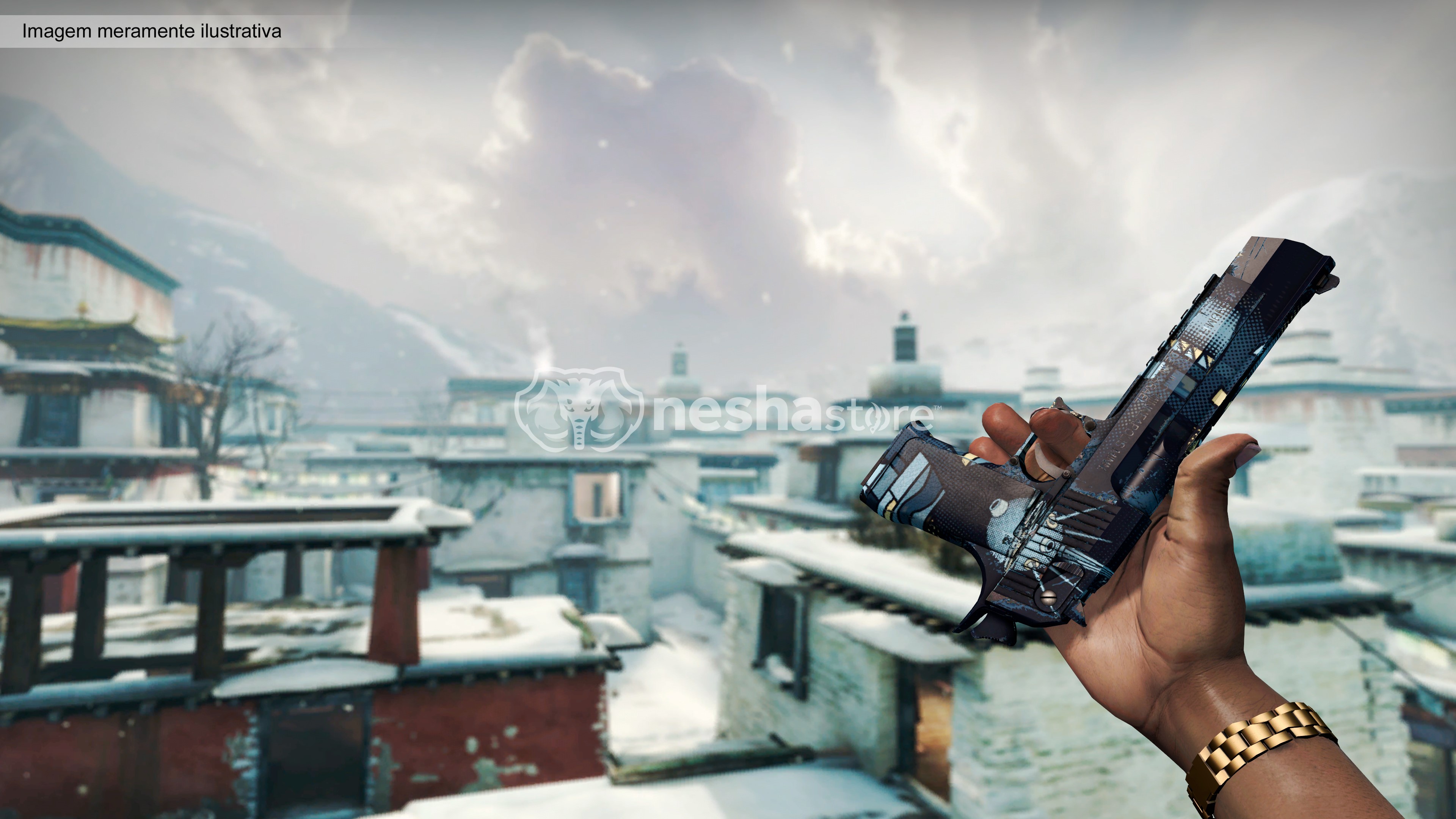 Desert Eagle | Sputnik (Pouco Usada)