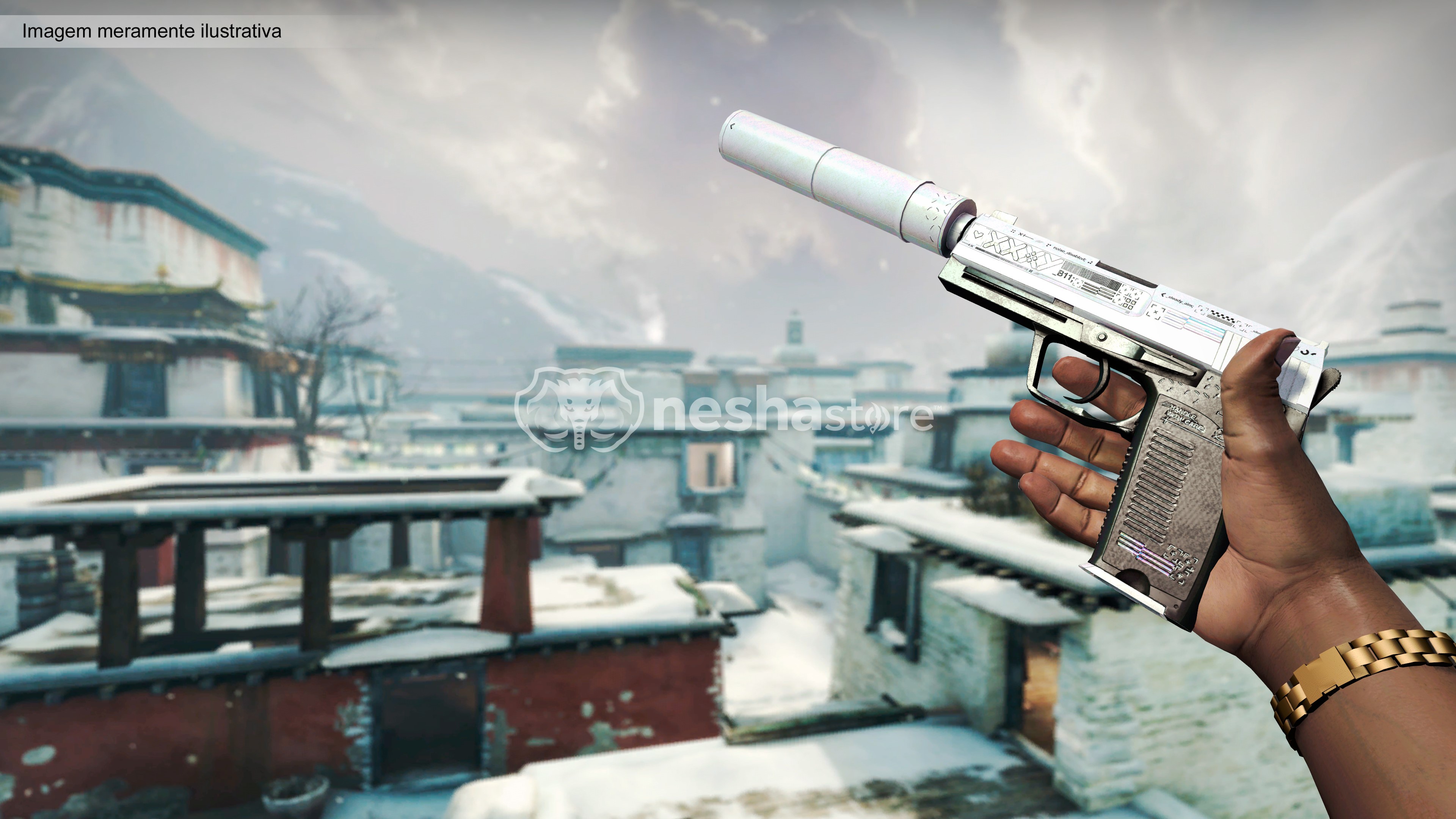 USP-S | Cadeia de Caracteres (Veterana de Guerra)