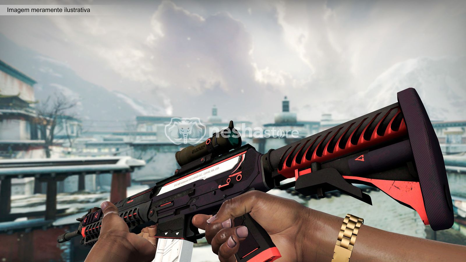 SG 553 | Cyrex (Testada em Campo)