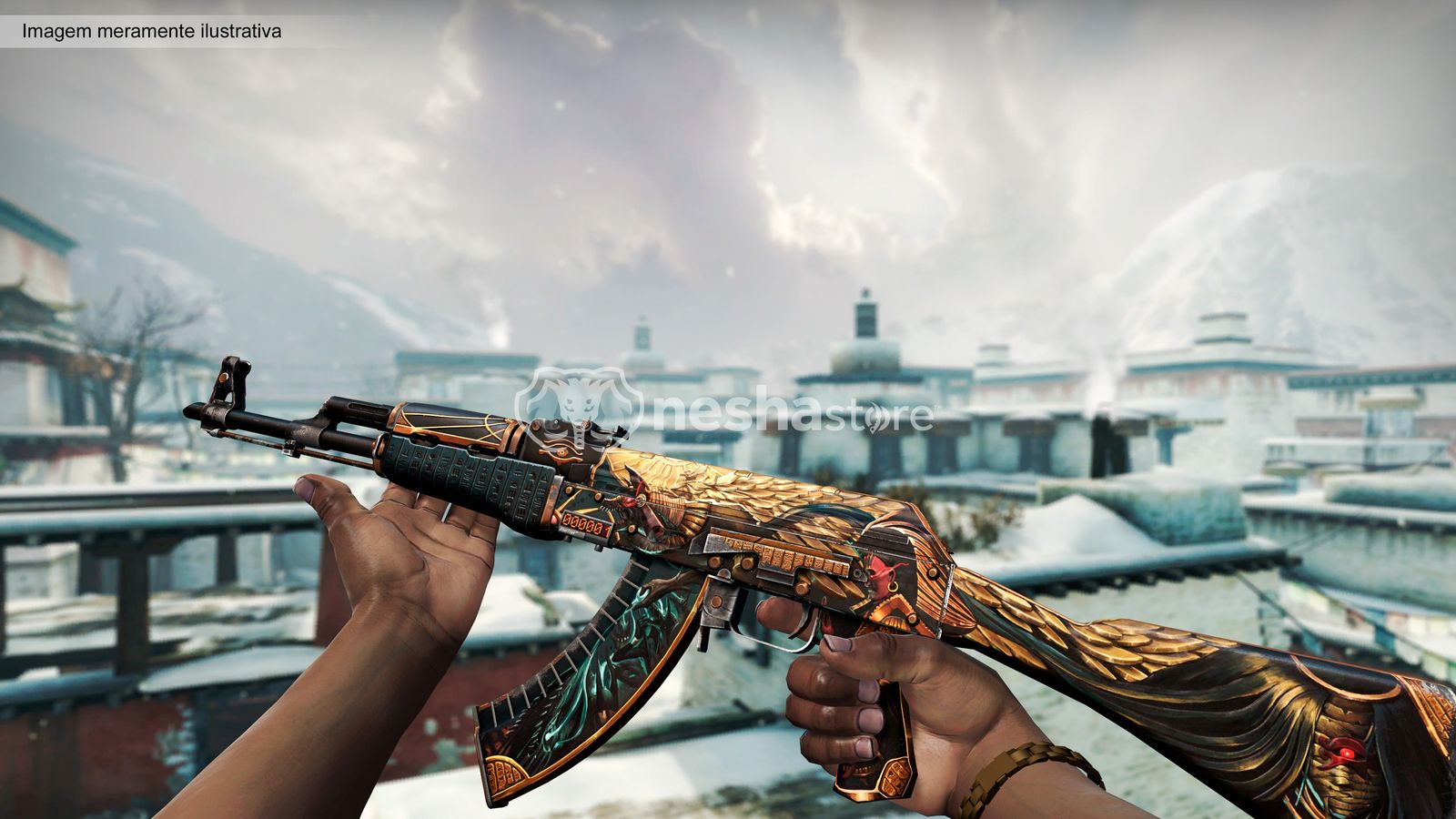 AK-47 (StatTrak™) | Legião de Anúbis (Testada em Campo)